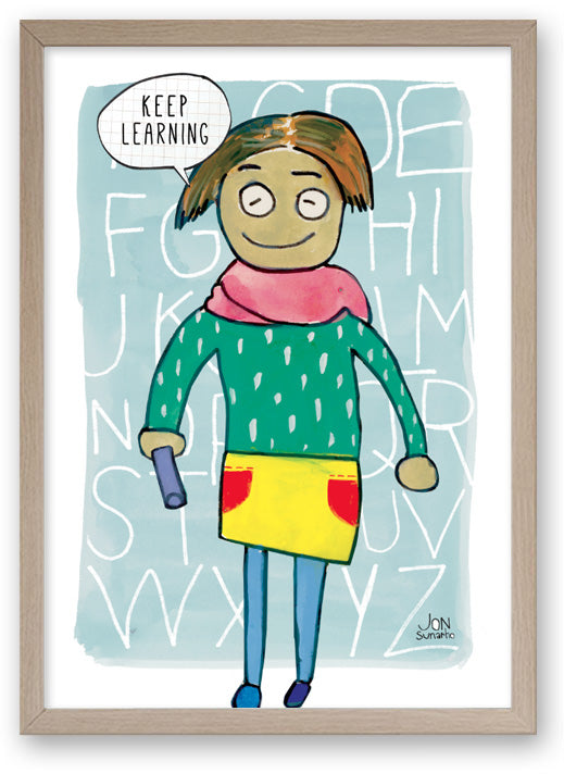 Teachers' gift - Keep Learning, a Teachers Portrait – Harvest Collection AU