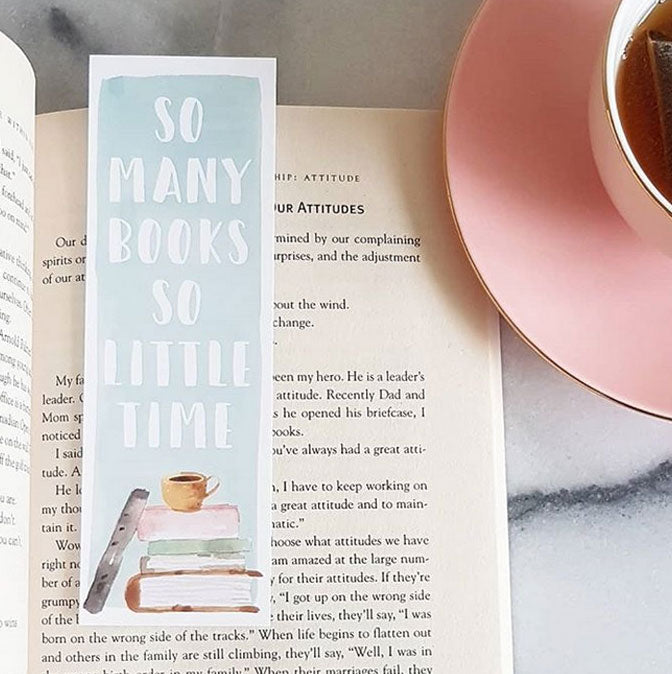 Bookmark So Many Books So Little Time – Harvest Collection AU
