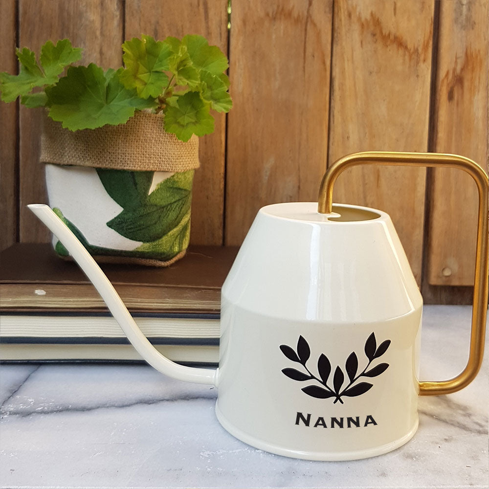 Personalised Watering Can - Antique Wreath – Harvest Collection AU